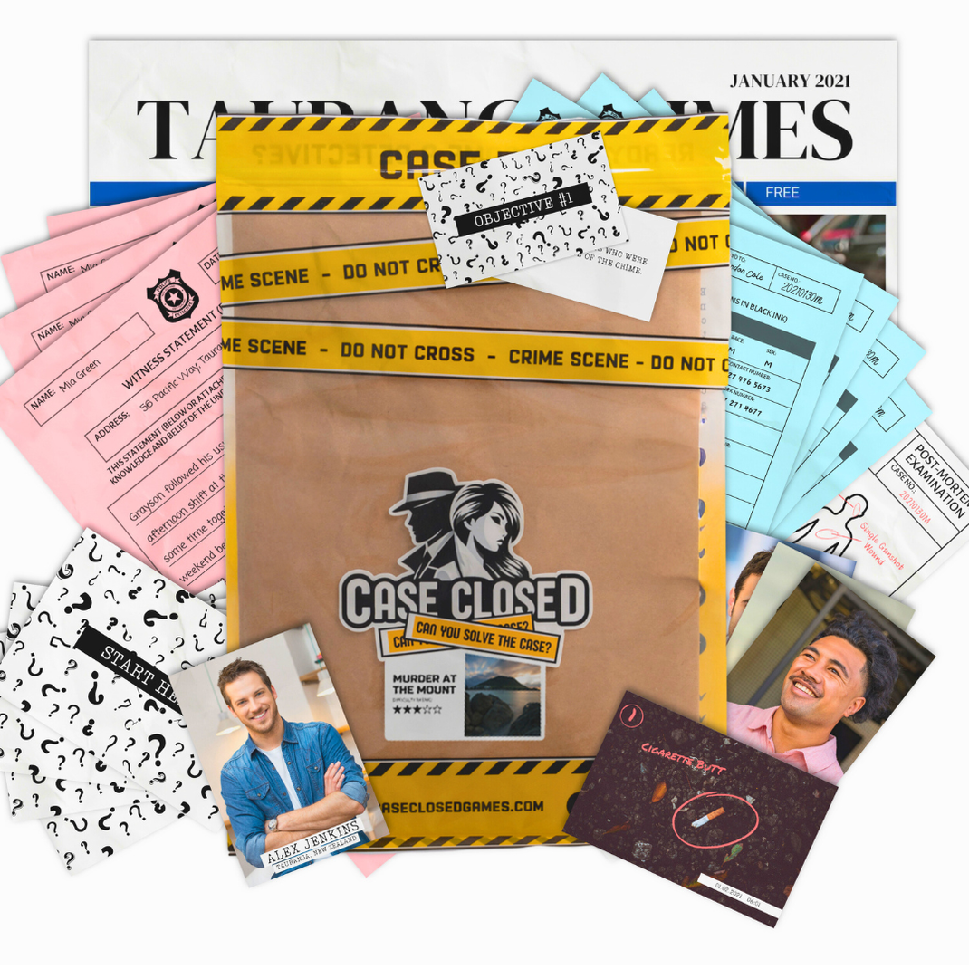 Case Closed | Murder Mystery Games – CaseClosed